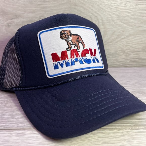 OTTO | Accessories | New Vintage Style Mack Trucks Navy Blue Trucker ...